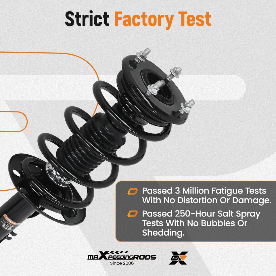 2Pcs Front Quick Complete Struts & Shocks Springs for Ford Explorer ...