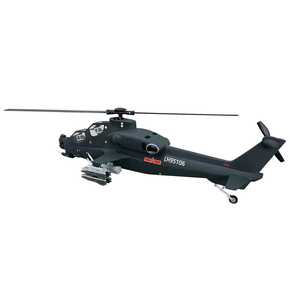 Roban 470 Size CAIC Z-10 Fiery Thunderbol ARF RC Helicopter Scale ...