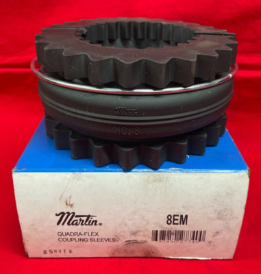 MARTIN QUADRA-FLEX COUPLING SLEEVE 8EM | eBay