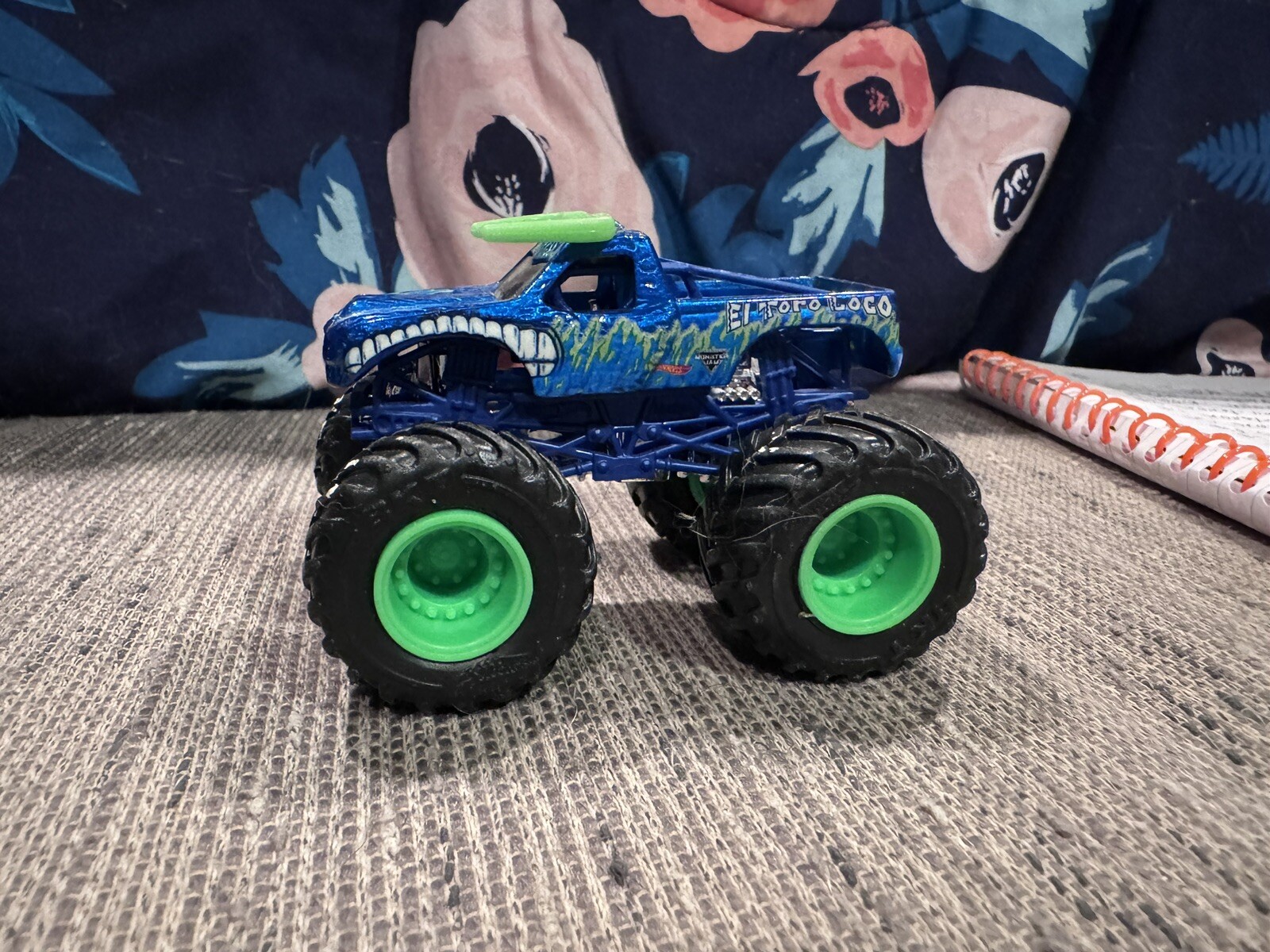 Hot Wheel Monster Jam Truck 1/64 Diecast Exclusive El Toro Loco Blue ...