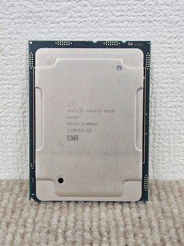 Intel Xeon Gold 6246R SRGZL 3.40GHz 16Core FCLGA3647 35.75 MB CPU GRADE ...
