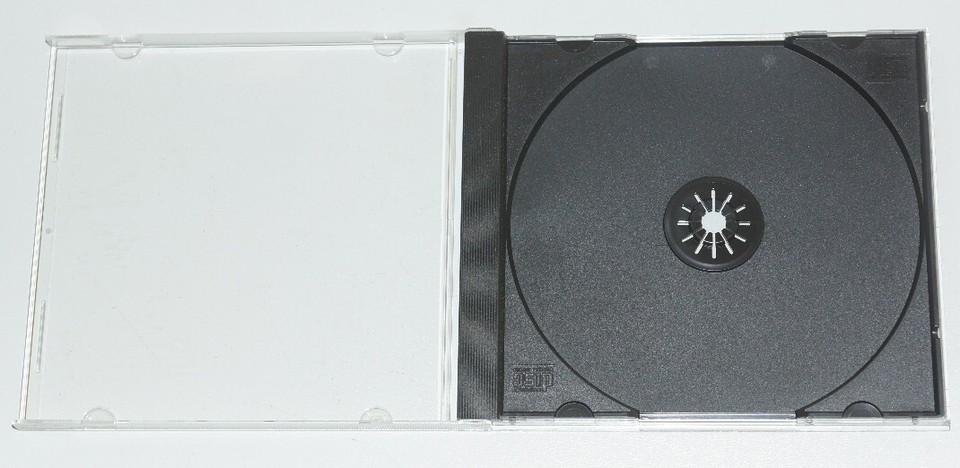 Standard Black Single CD Jewel Case - CDs, DVDs, PlayStation | eBay