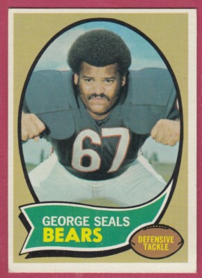 1970 Topps # 12 George Seals -- Bears -- Box 726-693 | eBay