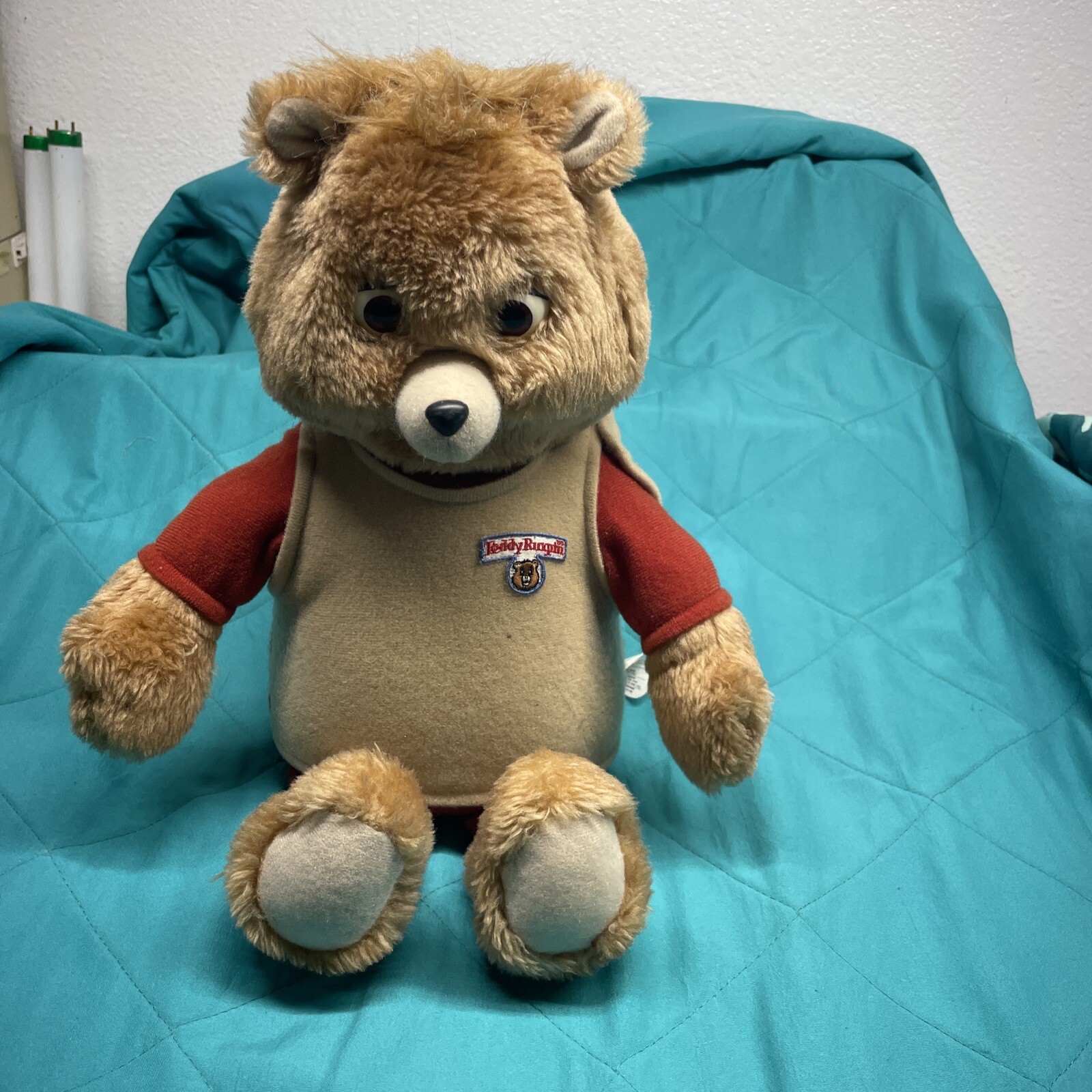 World Of Wonder Teddy Ruxpin. Audio Works No Eye/Mouth Movement 1992 ...