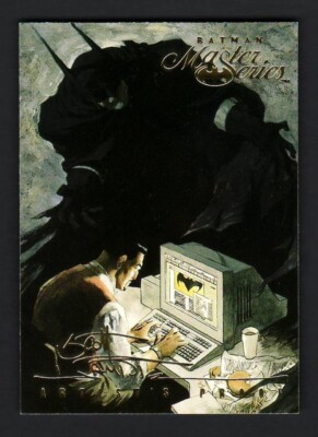 BATMAN MASTER SERIES ARTIST PROOF CARD 15 SGT. MACKENZIE "HARDBACK ...