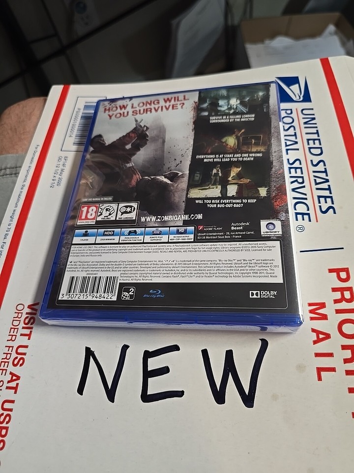 Zombi PS4 PlayStation 4 Sealed Zombie Survival game | eBay