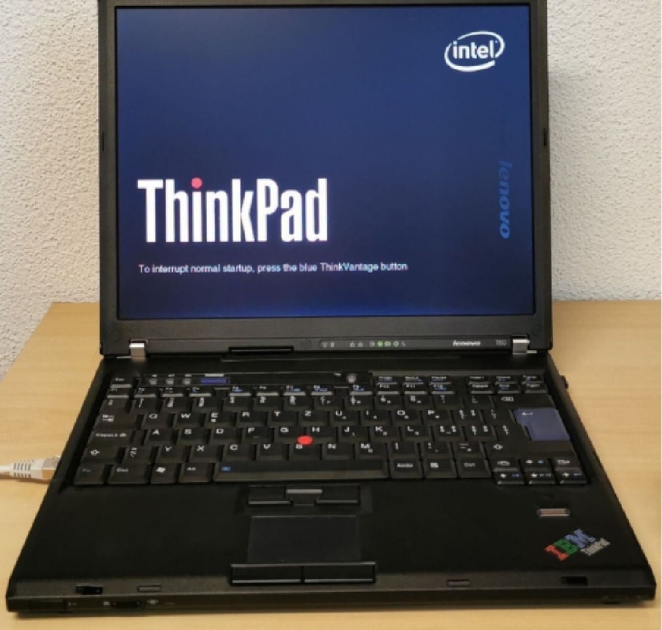 LOADED IBM T60 ☆THINKPAD☆ 14" 4:3 LCD, Win 7 PRO, MS Word,DVD,READY 2 ...