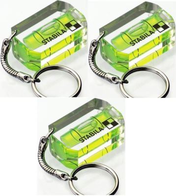 Stabila key ring level key chain level spirit level x 3 | eBay UK