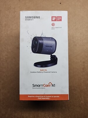 Samsung Wisenet SNW-R0130BW SmartCam A1 Outdoor Battery-Powered Security Camera | eBay