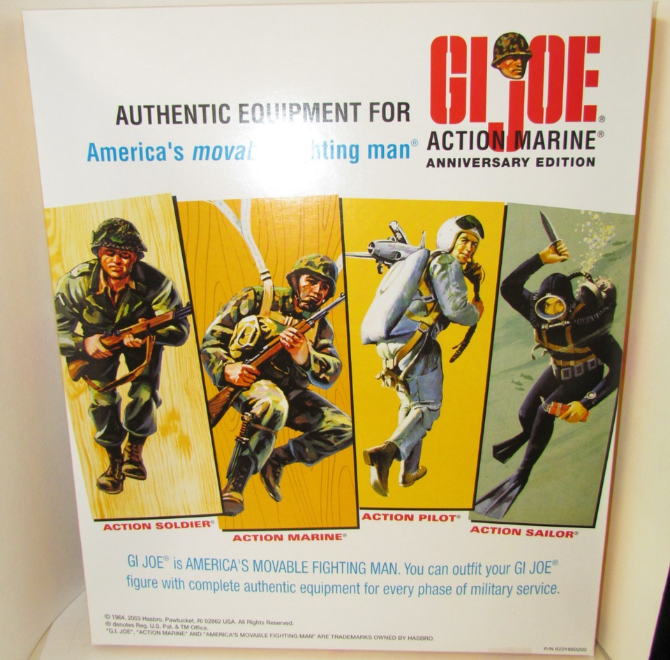 2004 GI Joe 40th Anniversary Action Marine Communications Window Set ...