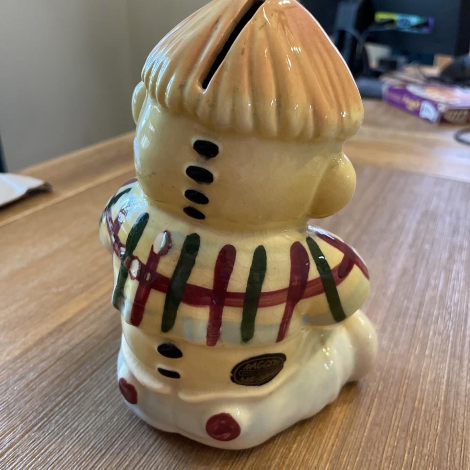 Vintage Raggedy Andy FIGURE / BANK China Novelties 1950s | eBay