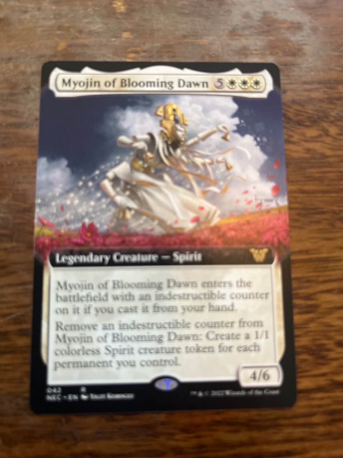 MTG Trading Card-(Extended Art) MYOJIN OF BLOOMING DAWN | eBay Australia