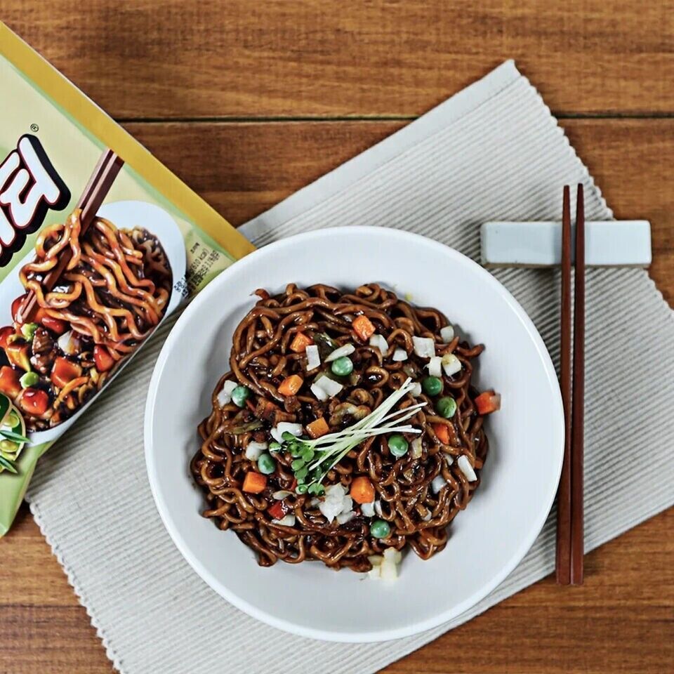 Nongshim jjapaghetti / Chajang Noddle Spagetti Ramen (5 Pcs) / Korean ...