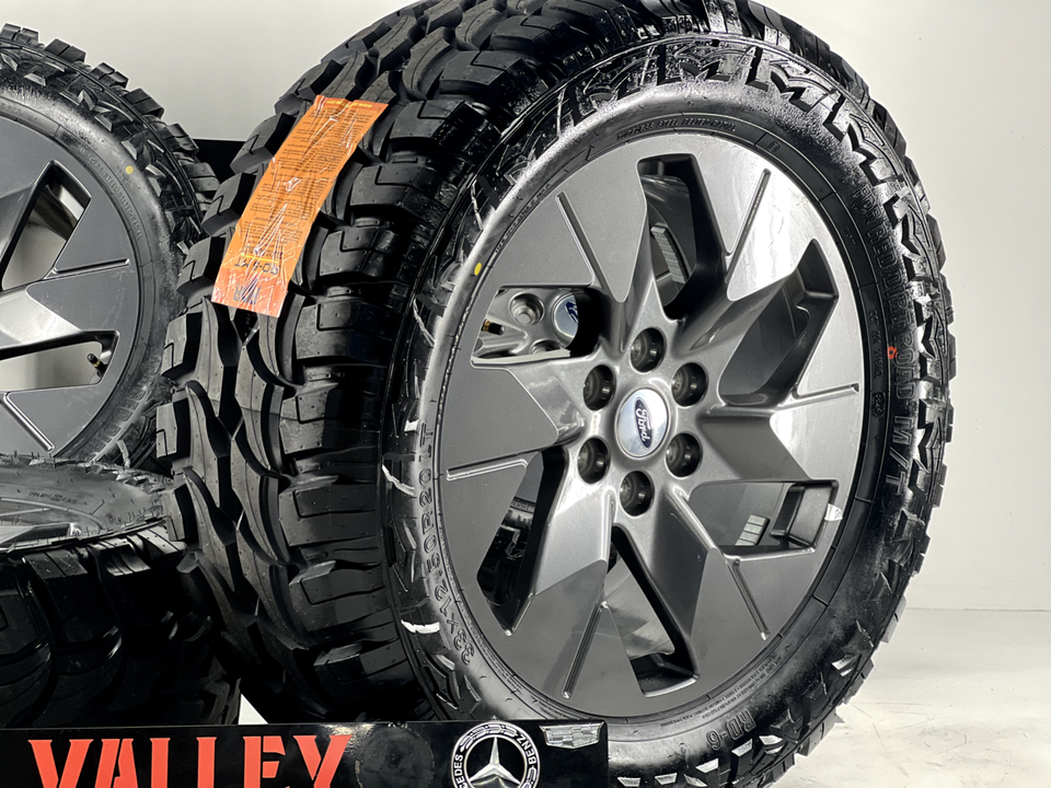 20" FORD F150 FX4 SET 4 04-25 BLACK FACTORY OEM WHEELS RIMS TIRES ...