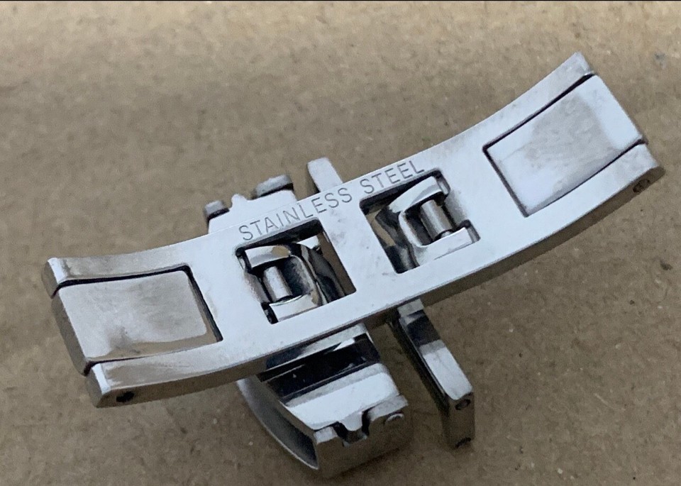 18mm 16mm tank santos buckle deployment for vintage cartier watches ...