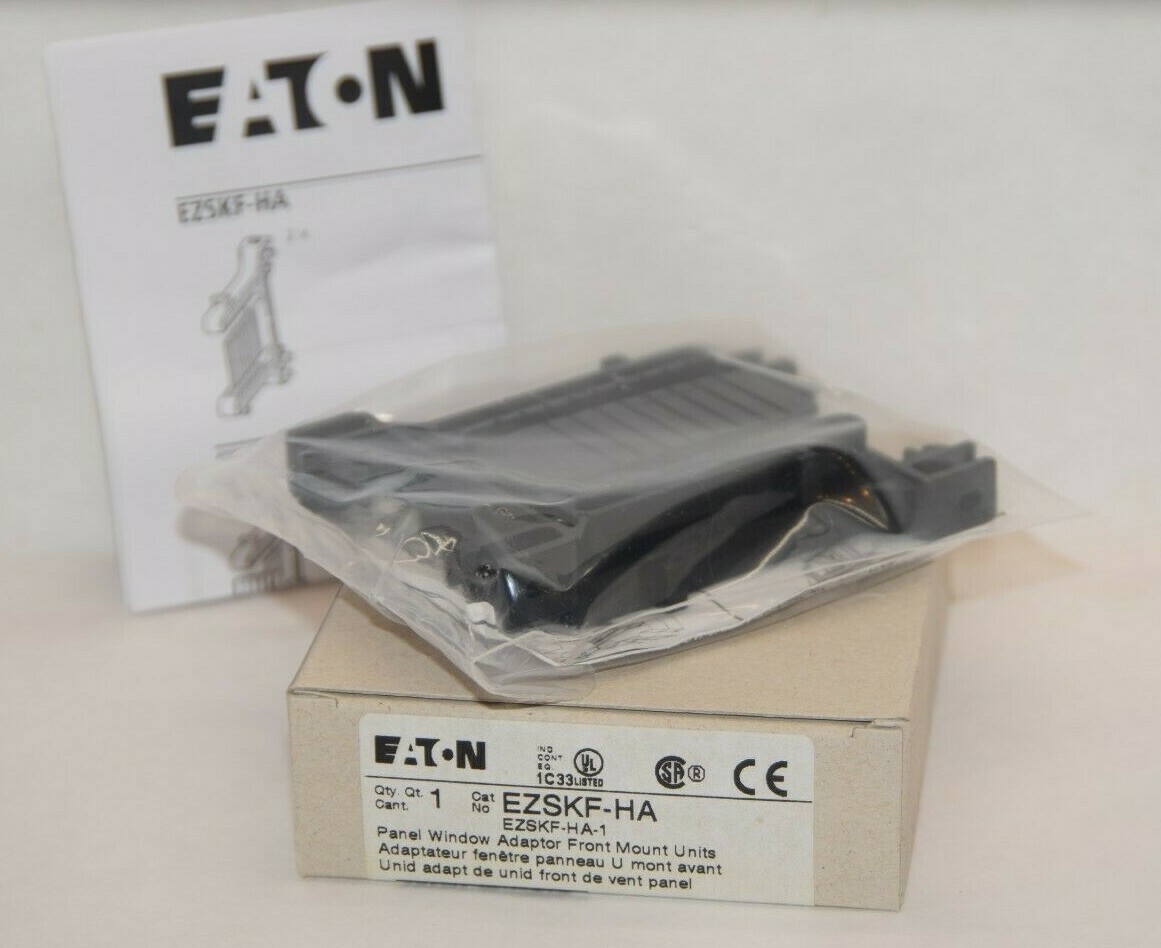 (NEW) EATON EZSKF-HA EZSKFHA EZSKF-HA-1 Panel Window Adapter Front ...