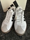 Adidas Women's VL Court 3.0 Leather Sneaker Id8797 NEW IN BOX White ...