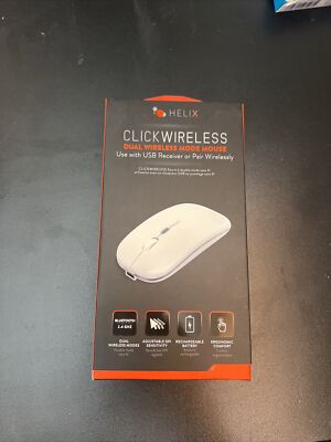 Helix Dual Wireless Mode Mouse Rechargeable | eBay