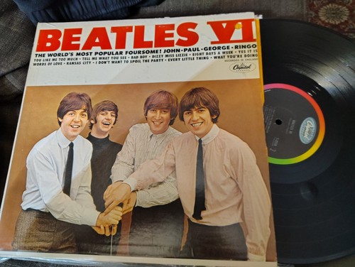 THE BEATLES Beatles VI LP CAPITOL US Mono L.A. Pressing Lennon ...