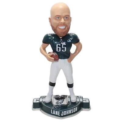 Lane Johnson Philadelphia Eagles Super Bowl LII Champion Bobblehead NFL ...