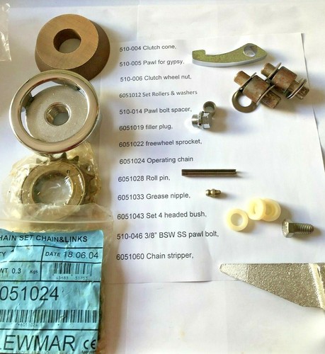 Simpson Lawrence Hyspeed Windlass, Model 510 Windlass spares Choose ...