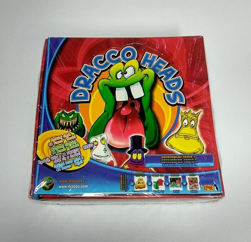 Sealed Case of Dracco Heads Original Series 1 Box- 1999 - GOGO'S CRAZY BONES | eBay