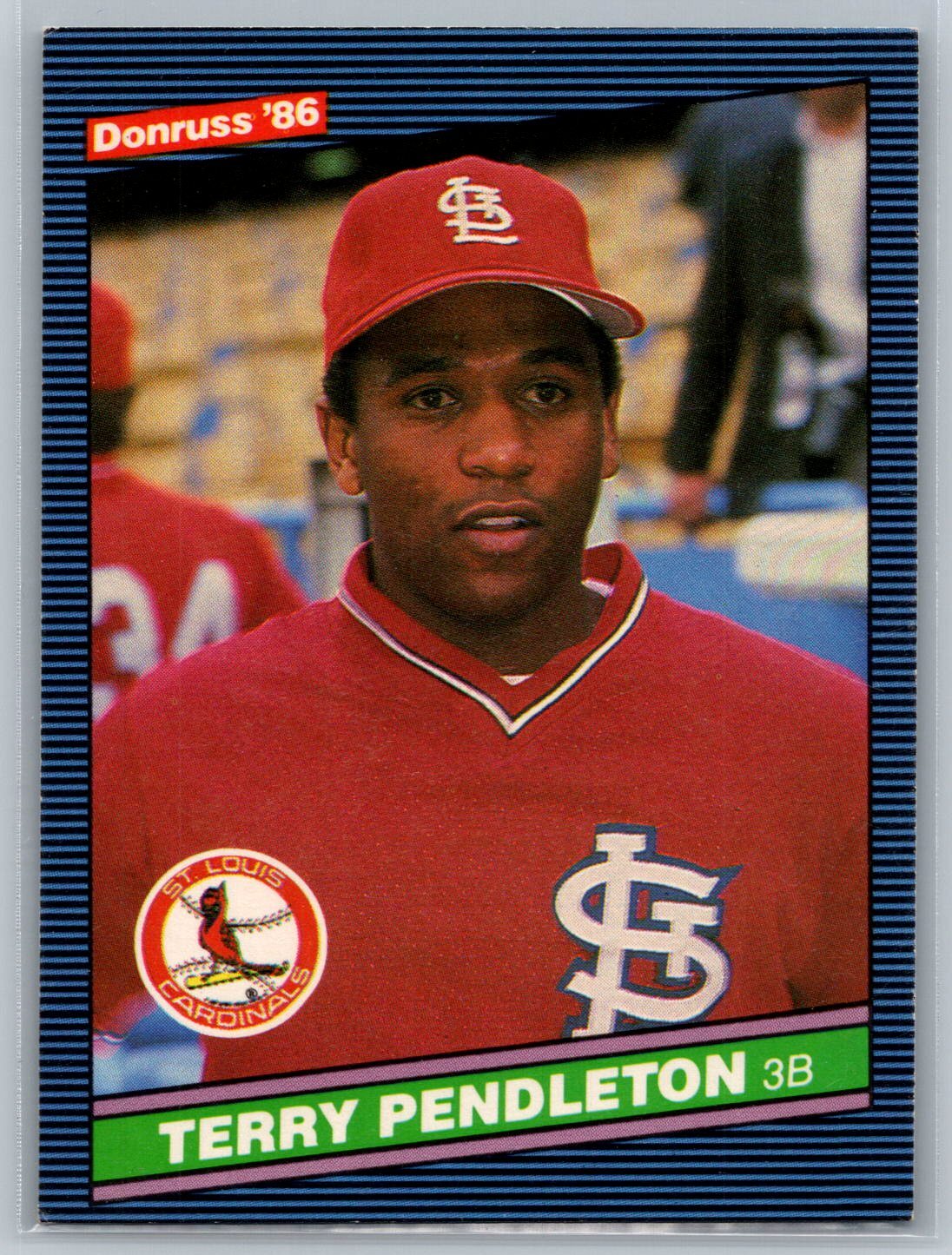 1986 Donruss Baseball #205 Terry Pendleton St. Louis Cardinals | eBay