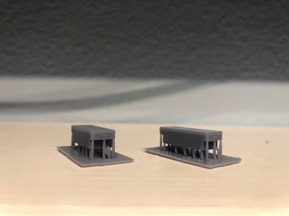 Ho Scale Pickup Truck Toolbox QTY 2 3D printed Pickup Truck Bed | eBay