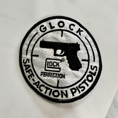 GLOCK SAFE ACTION PISTOLS, Jacket Patch (3-1/2 Inches Dia.) | eBay
