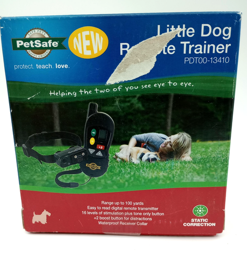 PetSafe Little Dog Remote Trainer PDT00-13410 Static Correction Collar ...