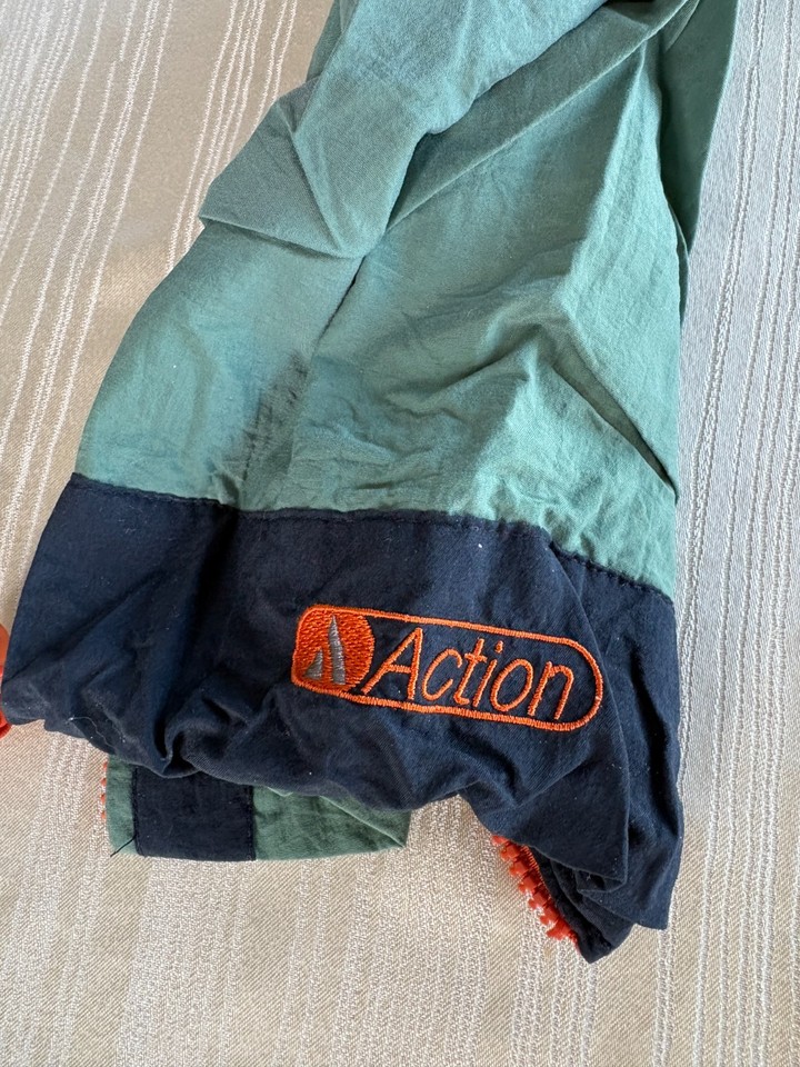 Women's Instant Action Nylon Pants Size Small Draw String Green and ...