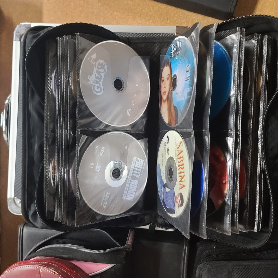 Huge DVD Collection – 11 Full Binders – Hundreds of Movies & TV Shows ...