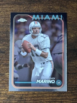 2024 Miami Dolphins Dan Marino Topps Chrome Football Card #106 | eBay