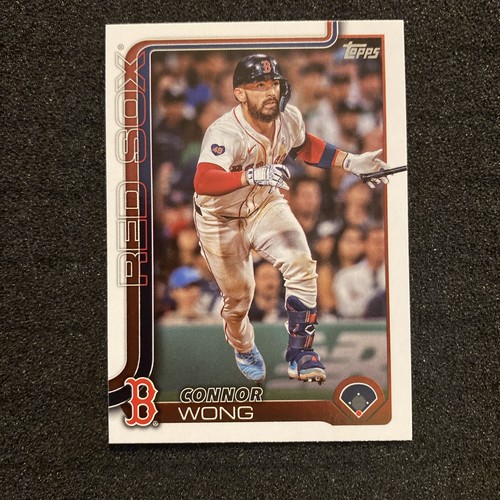 2025 Topps Series 1 Connor Wong #10 Boston Red Sox Baseball Card | eBay