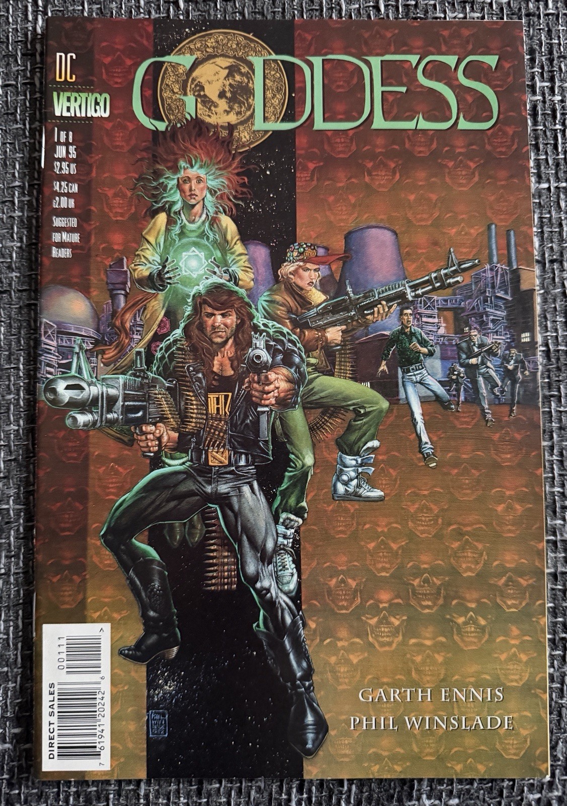 Goddess 1-8 Complete Set Garth Ennis 1995 Vertigo Comics DC | eBay UK