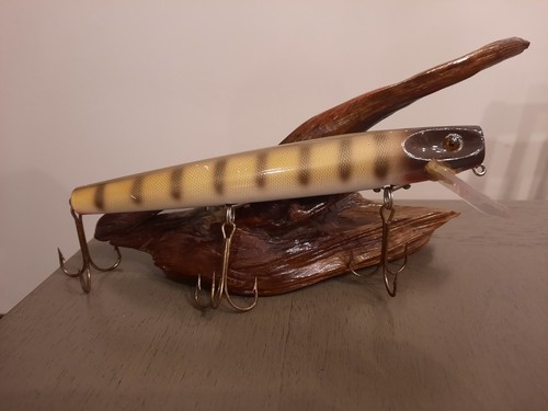 Large WILEY BAIT -- Vintage Musky Lure | eBay