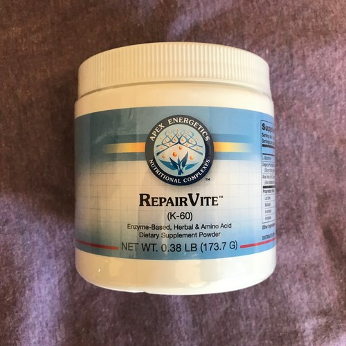 Repairvite K-60 by Apex Energetics - 173.7g New and Sealed! Best by 01/ ...