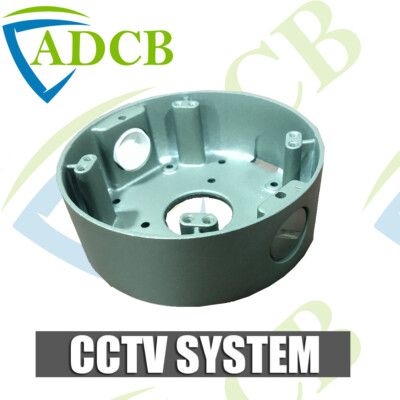CCTV Dome Camera Deep Base Junction Box Grey Mount 120mm | eBay UK