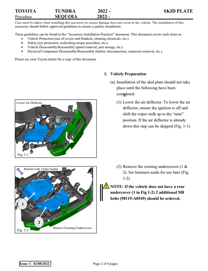 🔥2022-2024 TOYOTA TUNDRA TRD PRO FRONT SKID PLATE GENUINE OEM NEW PTR60 ...
