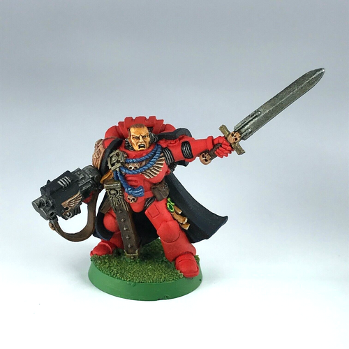 Blood Angels Captain Space Marines - Warhammer 40K Classic Metal X8974 ...