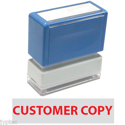 Customer Copy - JYP PA1040 Pre-Inked Rubber Stamp (Red Ink) | eBay