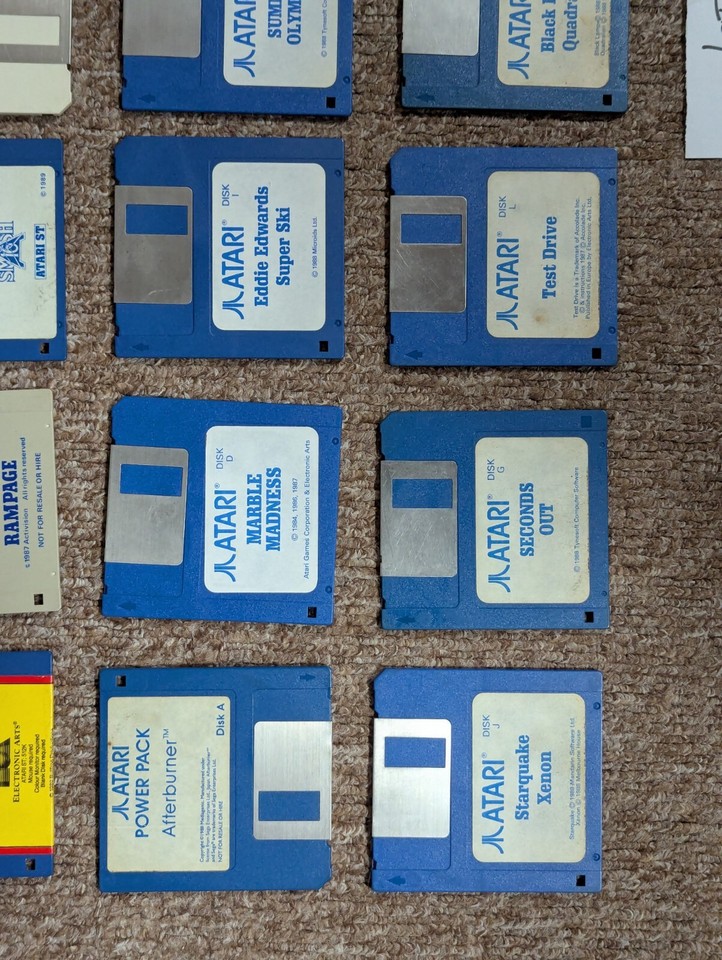 👉 ATARI ST / AMIGA 👈 JOB LOT OF X28 - RETRO COMPUTER GAMES (LOT 20 ...