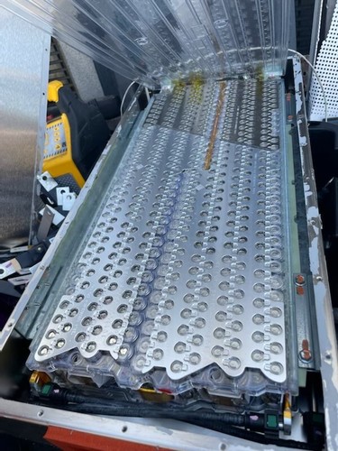 Tesla Model X S Battery STEEL CASE 5.2KWH 24V 250AH MODULE SOLAR CELL ...