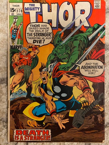 the Mighty Thor Comic #178 - UNGRADED - Nice | eBay