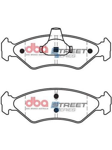 DBA Street Series Brake Pads fits Mazda 121 Metro 1.3 DW i 16V (DW3W ...
