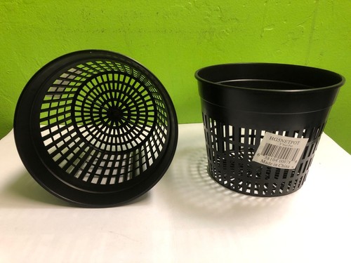 1, 3, 5, 10, 25 pcs: 5" inch NET POT Basket Cup Hydroponics Hydrofarm ...