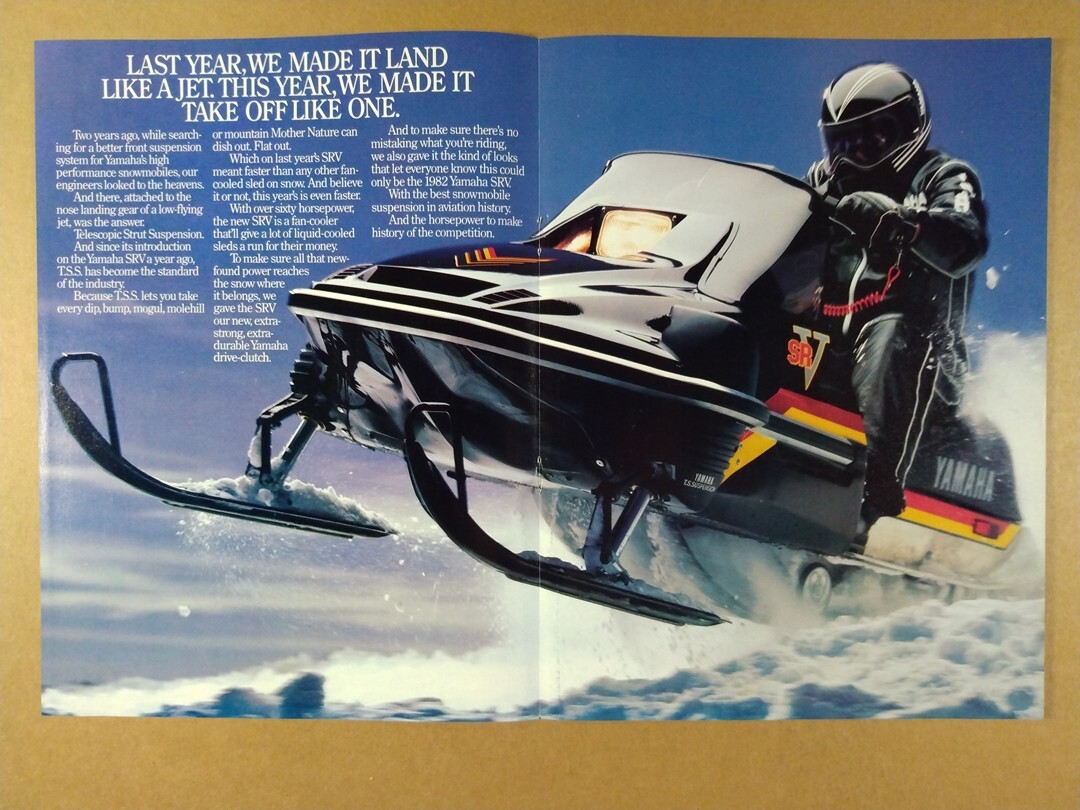 1982 Yamaha Snowmobile