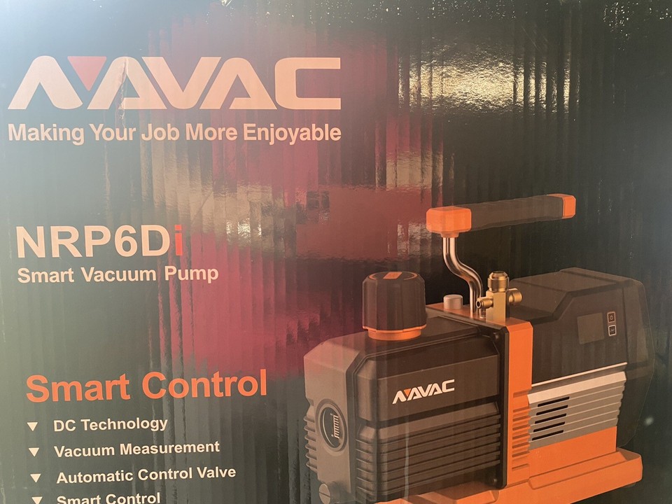 NAVAC NRP6Di 6 CFM Smart Vacuum Pump | eBay