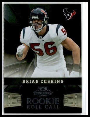 Brian Cushing 2009 Playoff Contenders Rookie Roll Call #11 Houston ...