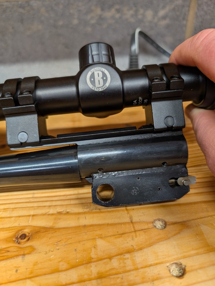 Thompson Center Encore 17 HMR 24" Barrel and scope | eBay